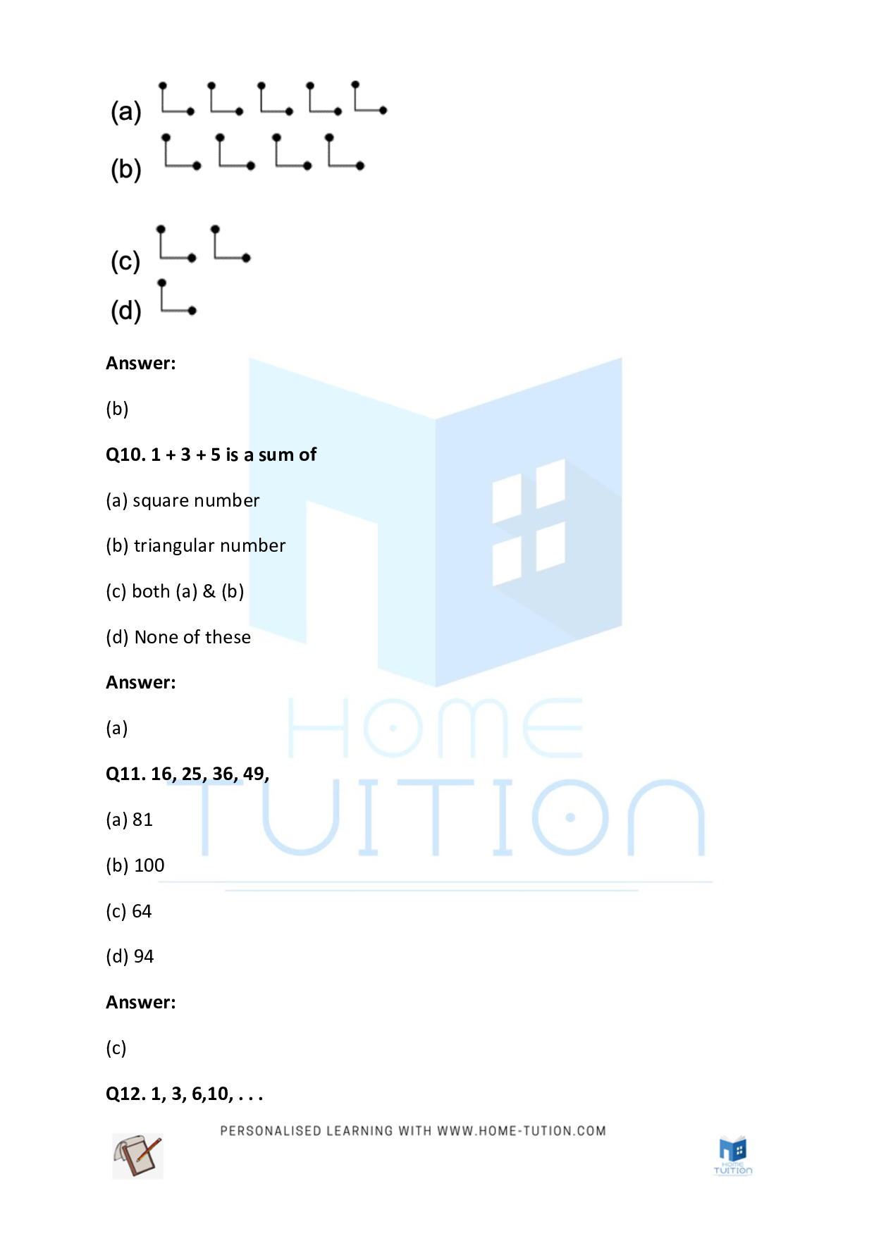 CBSE Class 5 Maths Can You See The Pattern Worksheet Free PDF Home