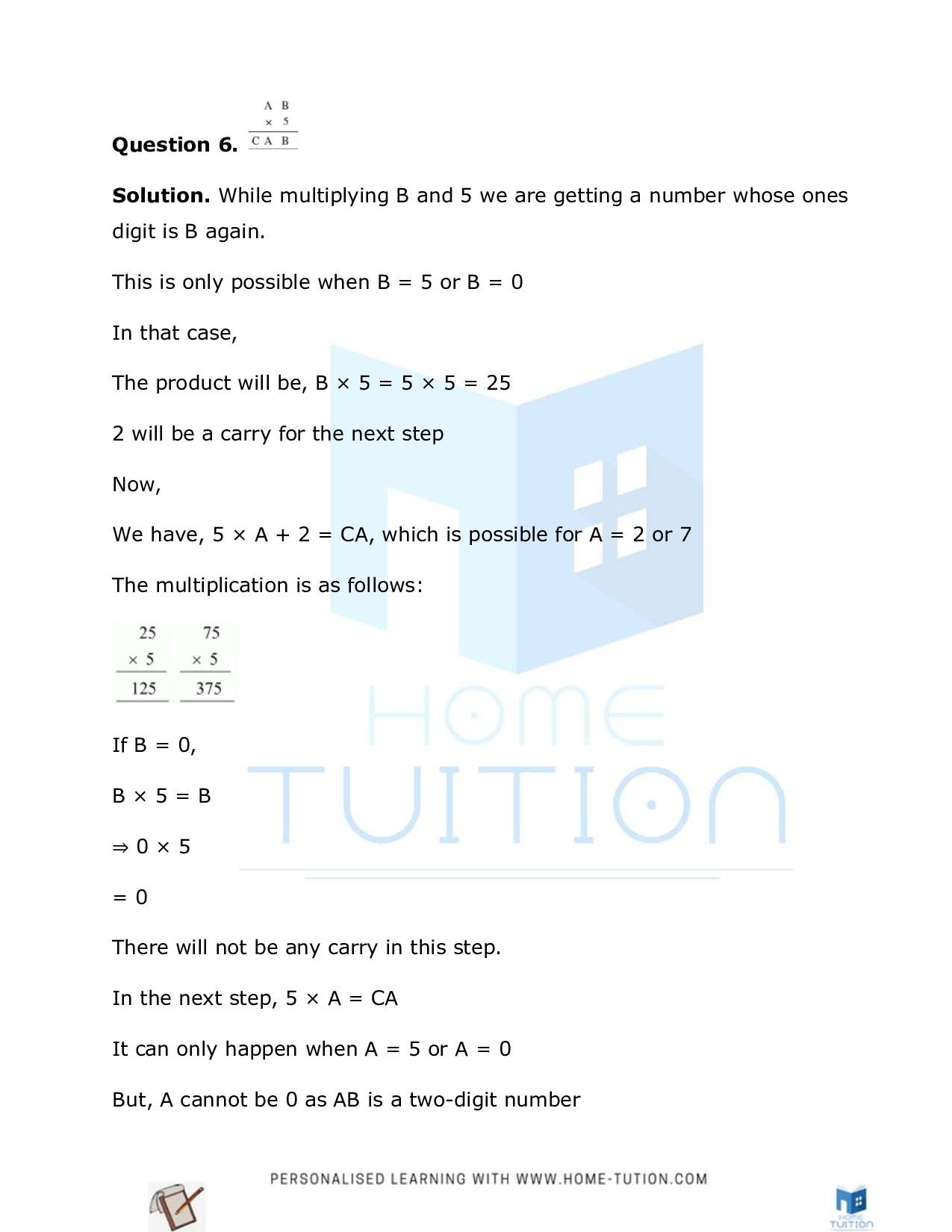 NCERT Solutions For Class 8 Maths Chapter 16 Playing With Numbers