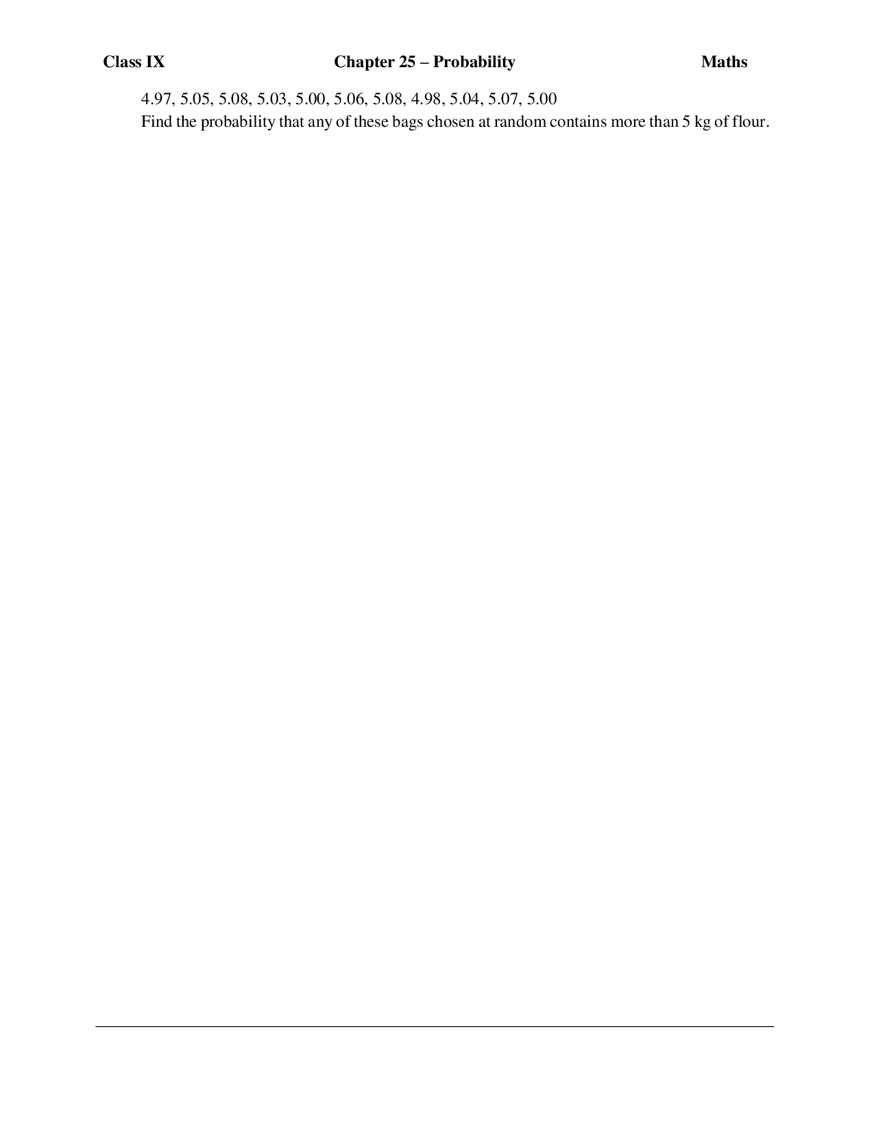 RS Aggarwal Solutions Class 9 Maths Chapter 19 Probability